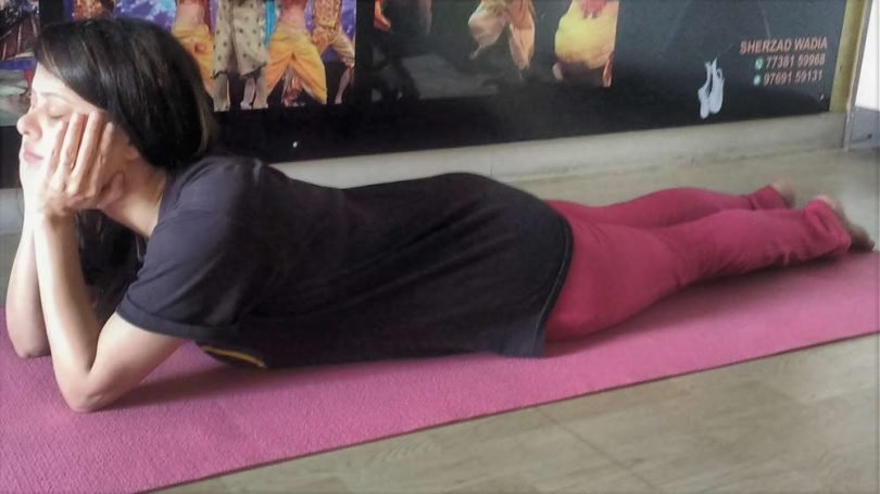 Makarasana {Crocodile pose yoga} Steps & Benefits | मकरासन